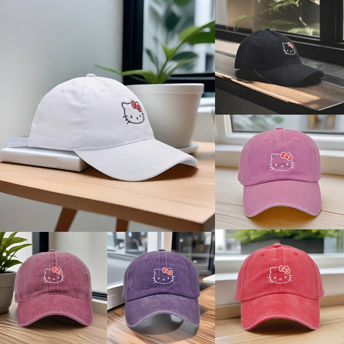 Sanrio Hello Kitty Baseball Cap – Pinky Dollz